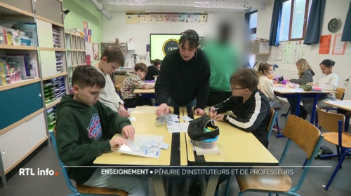 Le métier d'enseignant est en pénurie partout en FWB - RTL Info