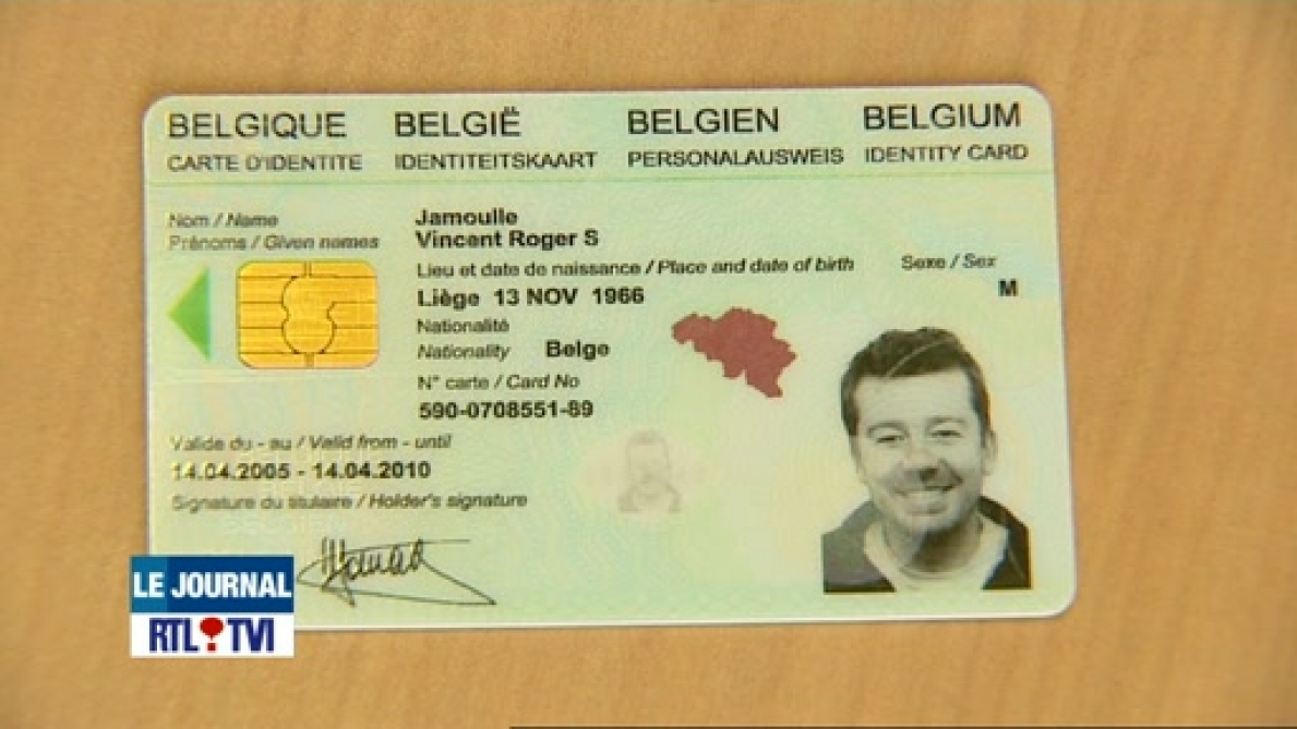 carte d'identité belgique