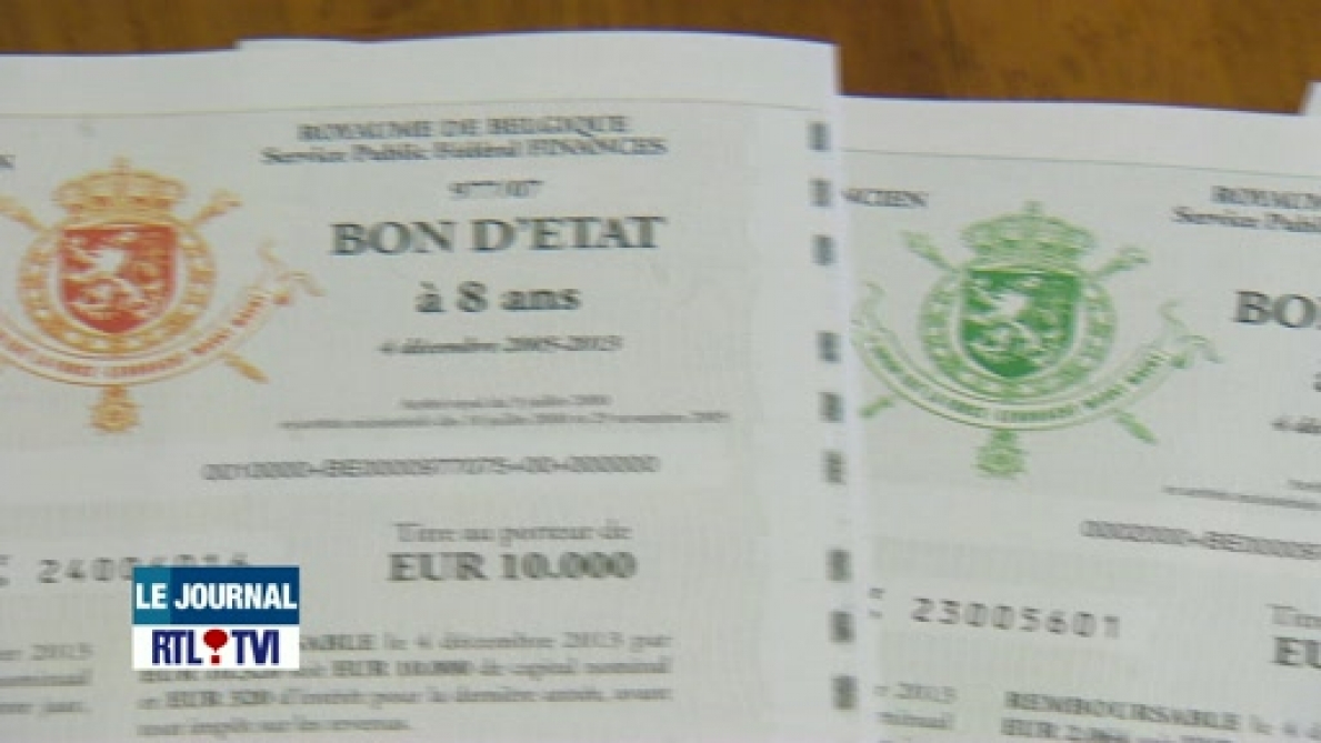 Comment expliquer le succès des bons d'Etat auprès des Belges? | RTL Info Comment expliquer le succès des bons d'Etat auprès des Belges? | RTL Info