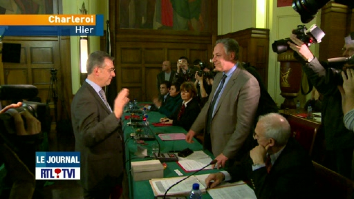 Le nouveau bourgmestre de Charleroi, Eric Massin, a prêté serment hier ...