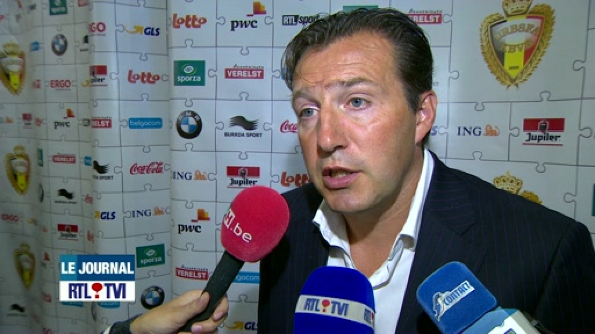 Présentation des Diables Rouges de Marc Wilmots. | RTL Info