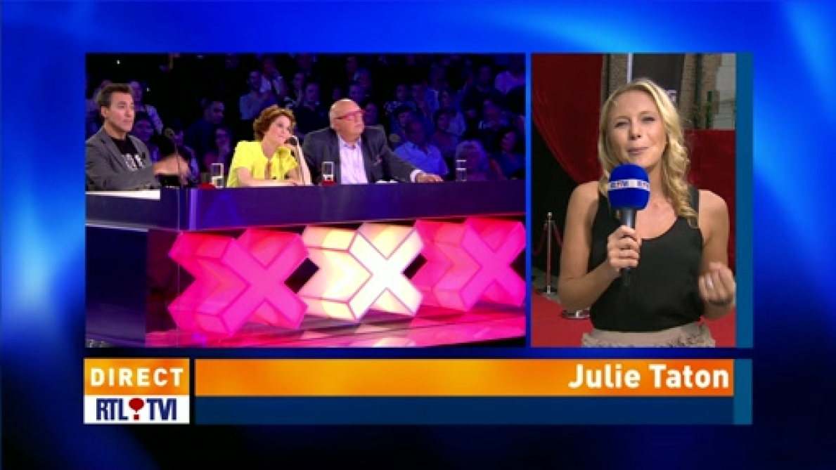 Julie Taton évoque l'émission "Belgium's Got Talent". | RTL Info