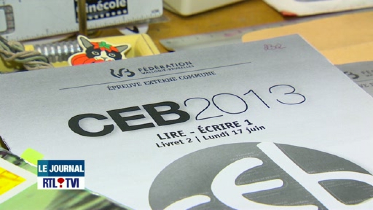 96,3% de réussite au CEB: ce test est-il trop facile ? | RTL Info