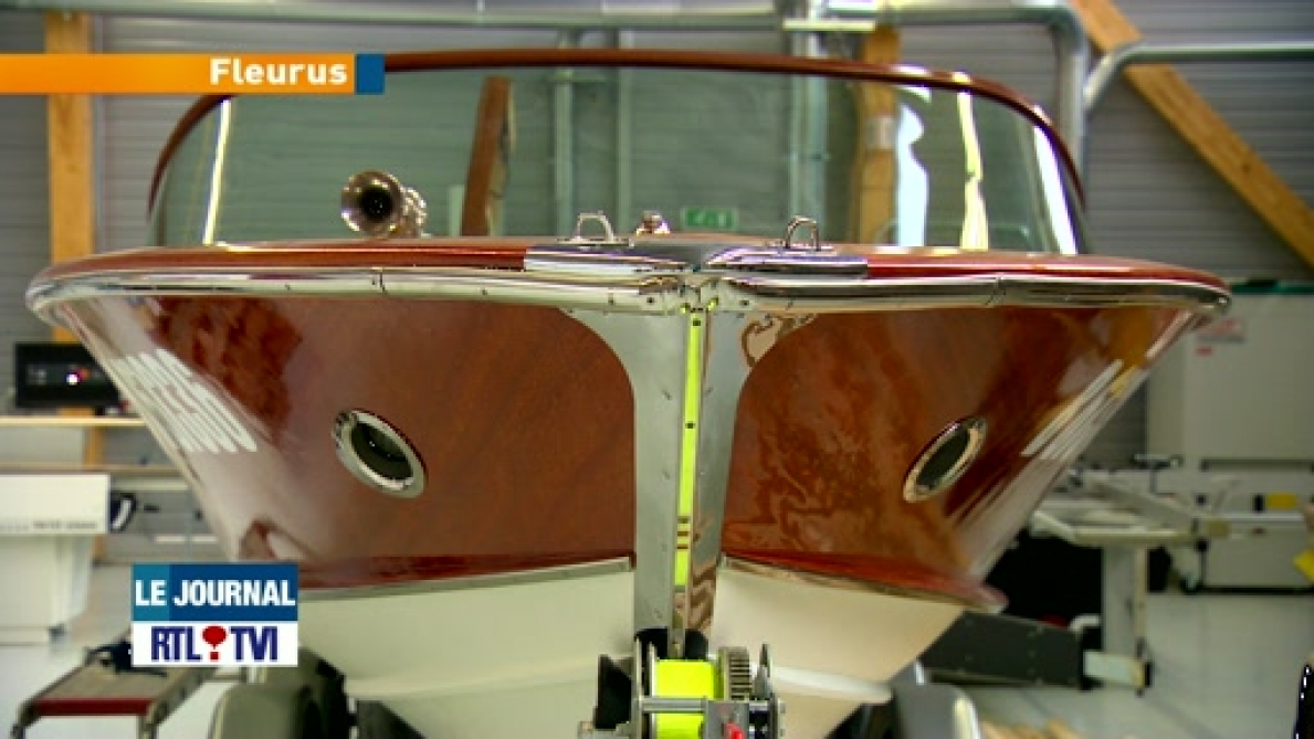 Visite de la manufacture de bateaux Poncelet à Charleroi | RTL Info