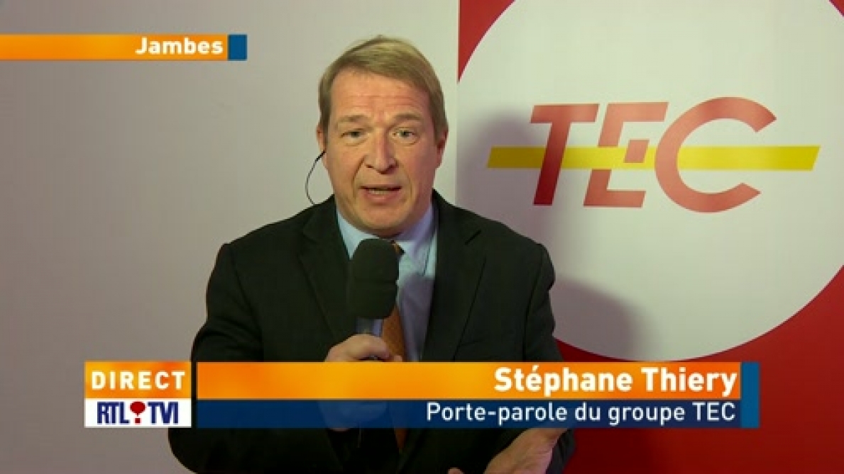 Stéphane Thiery, porte-parole TEC, fait le point sur cette grève sauvage des TEC | RTL Info