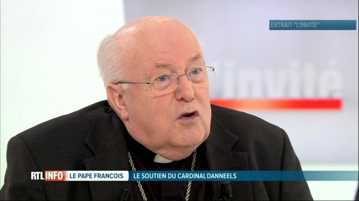 Le cardinal Godfried Danneels était l'invité de Pascal Vrebos ce ...