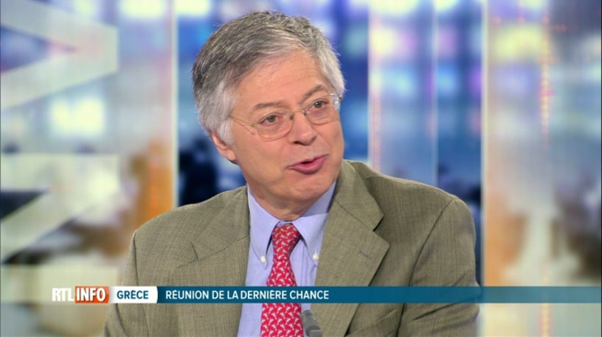 Crise grecque: André Sapir est invité dans le RTL Info 19h | RTL Info