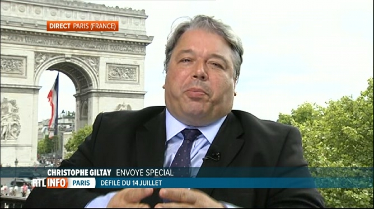 14 juillet: le point avec Christophe Giltay depuis les Champs-Elysées à ...