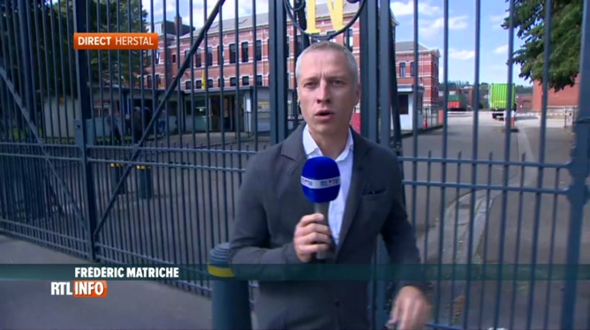 Grève du personnel de la FN Herstal | RTL Info