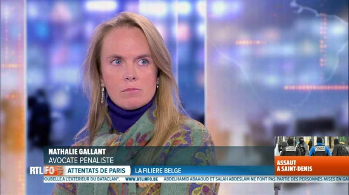 Attentats de Paris: l'avocate Nathalie Galant est l'invitée du RTL Info 19H | RTL Info