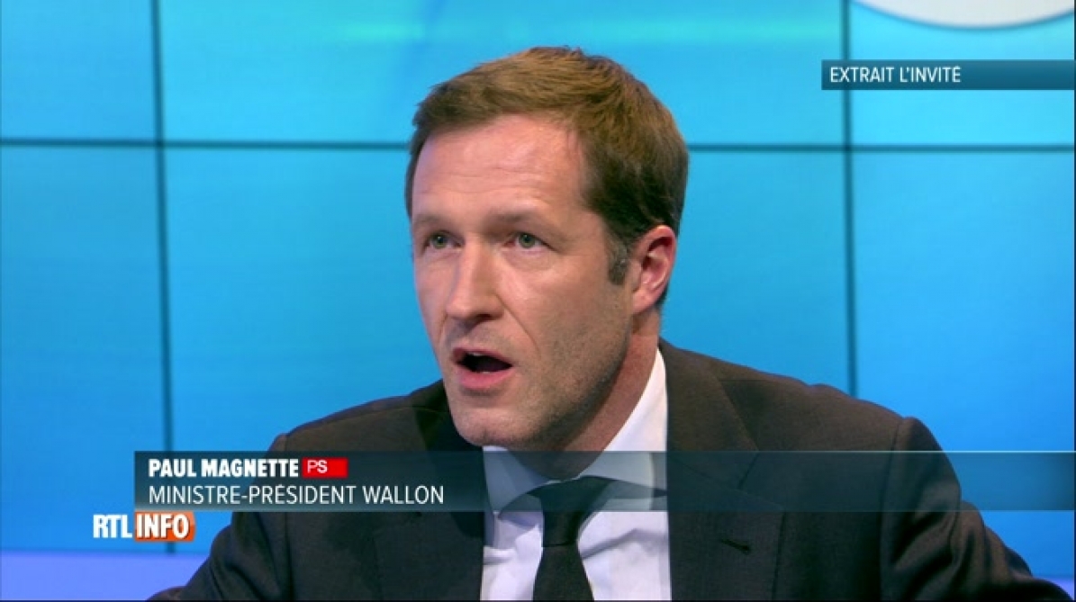 Paul Magnette était l'invité de Pascal Vrebos ce midi | RTL Info