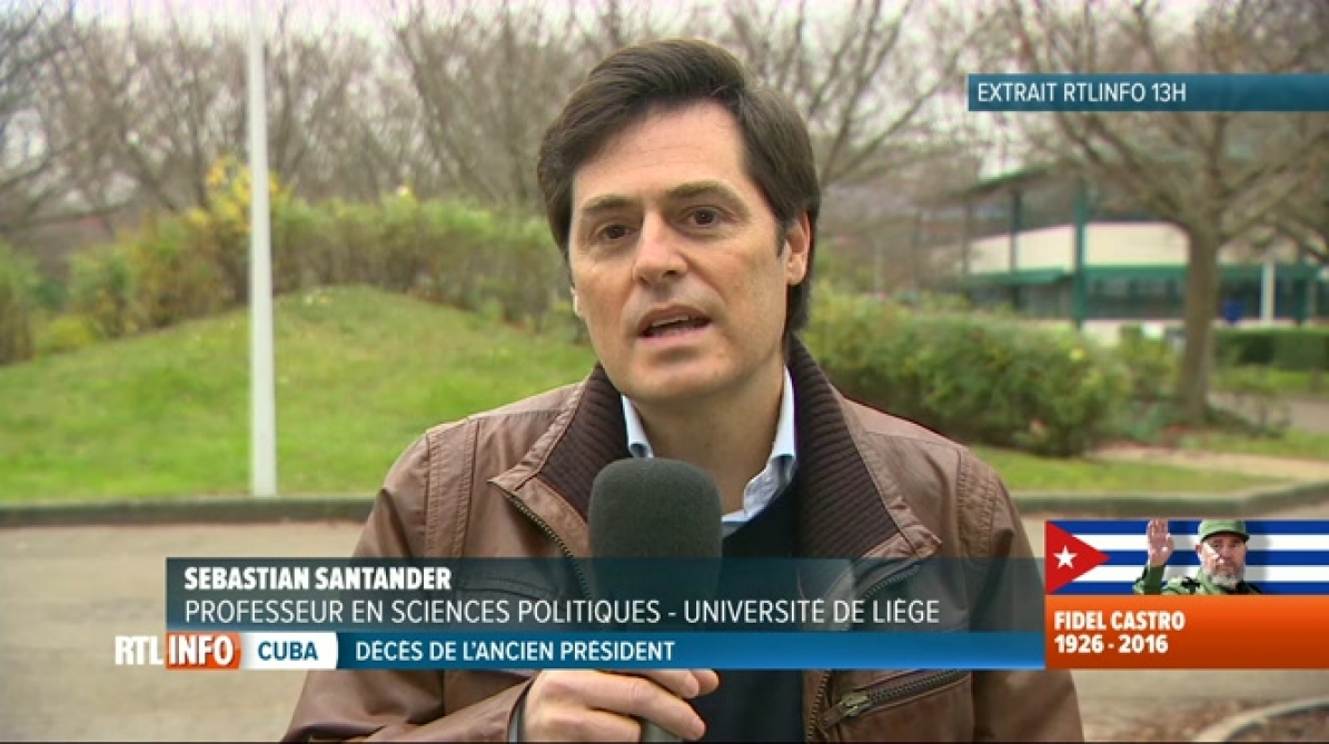 Décès de Fidel Castro: analyse du professeur Sebastian Santander | RTL Info