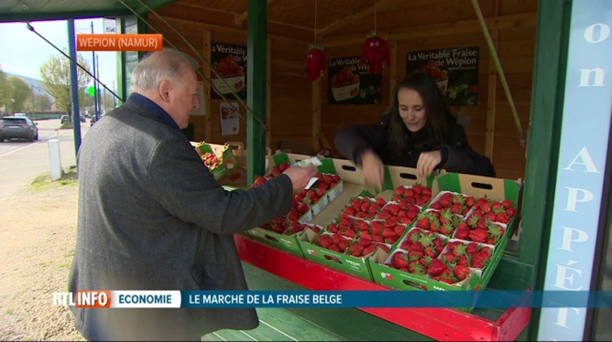 La marché de la fraise belge se porte plutôt bien | RTL Info
