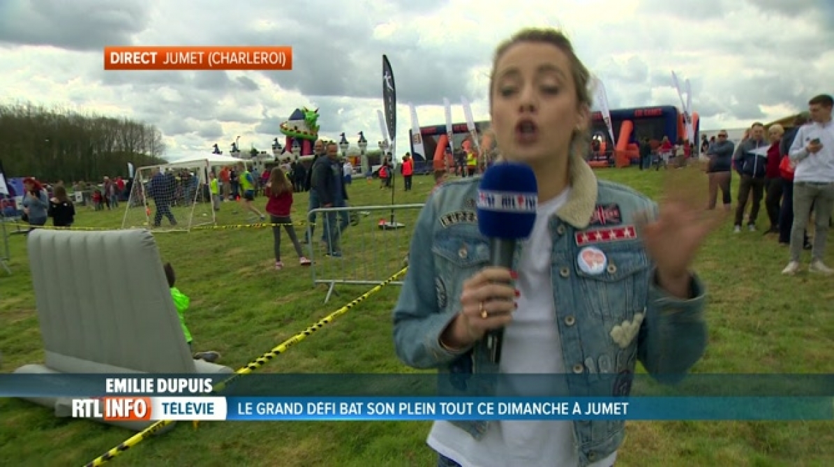 Beaucoup d'animateurs et journalistes de RTL au Grand Défi Télévie ...