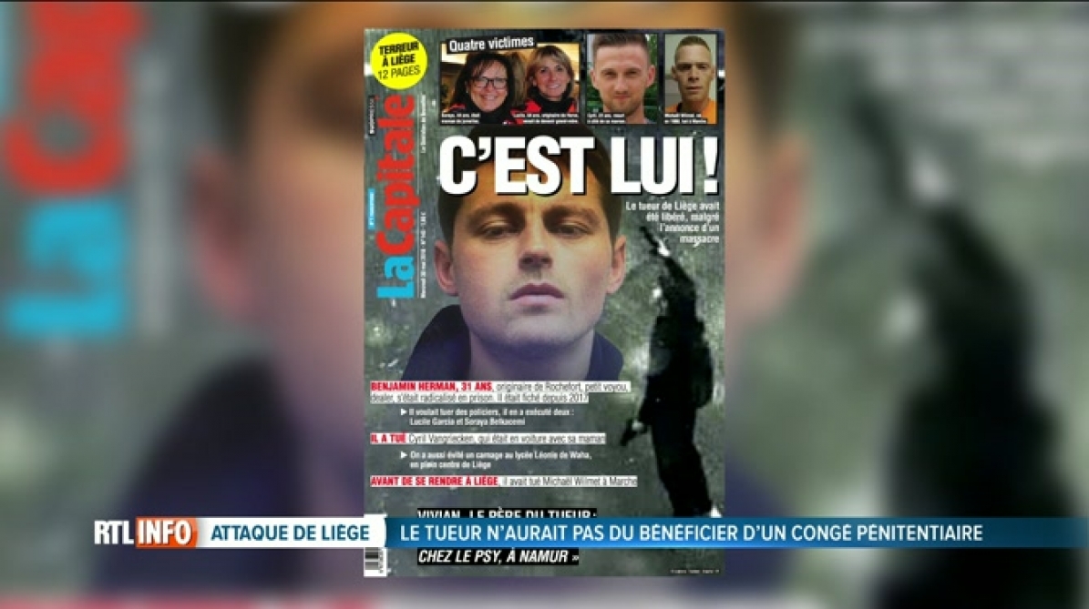 Attentat de Liège: focus sur le passé de Benjamin Herman | RTL Info
