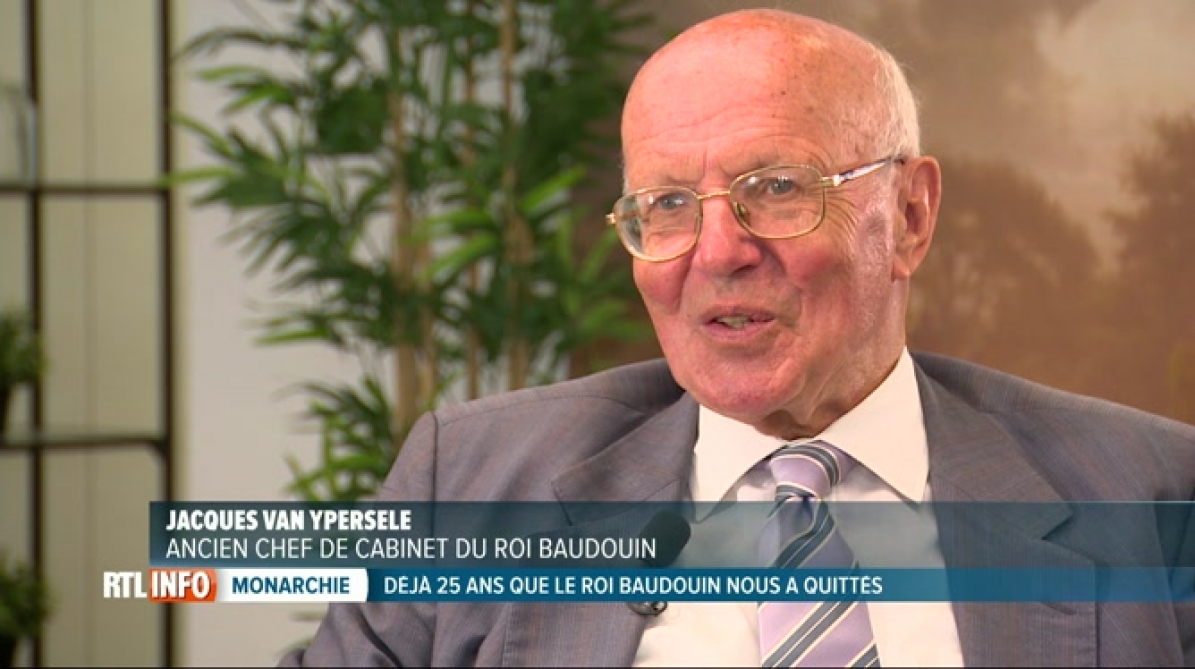 25 ans du décès du roi Baudouin: Jacques Van Ypersele se souvient... | RTL Info