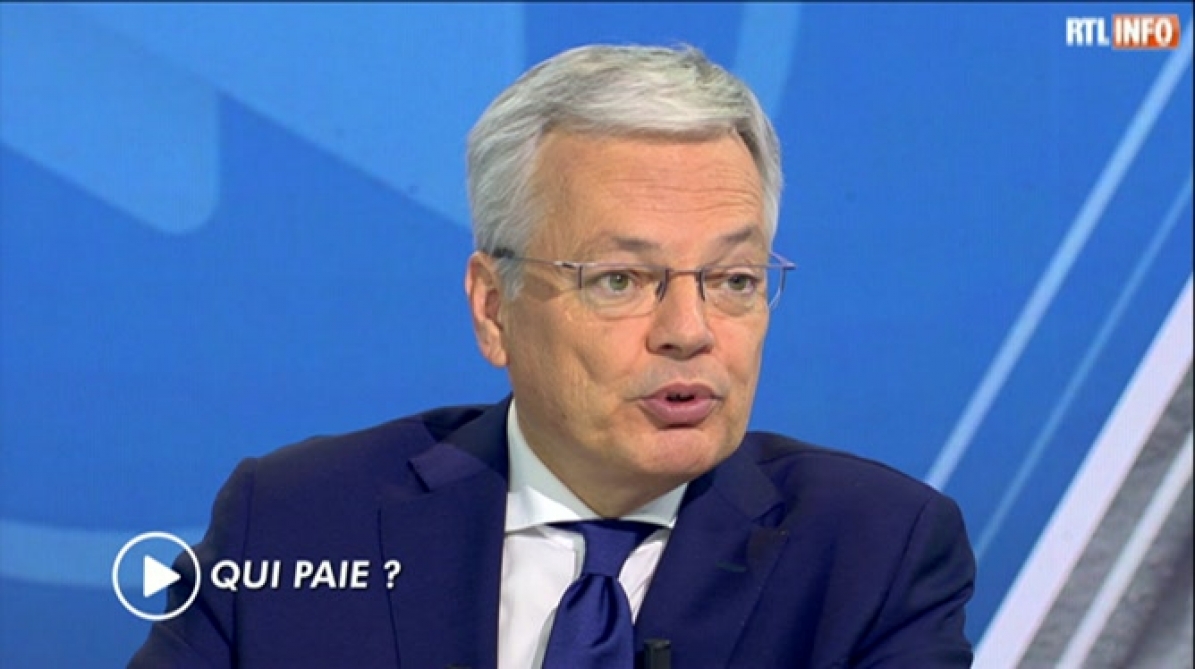 Didier Reynders a une idée pour éliminer la voiture à Bruxelles | RTL Info
