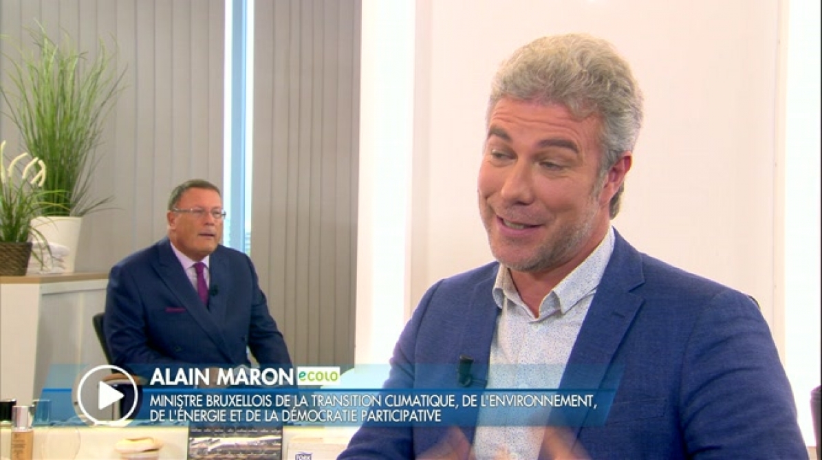 L'invité de Pascal Vrebos est le ministre Ecolo Alain Maron | RTL Info