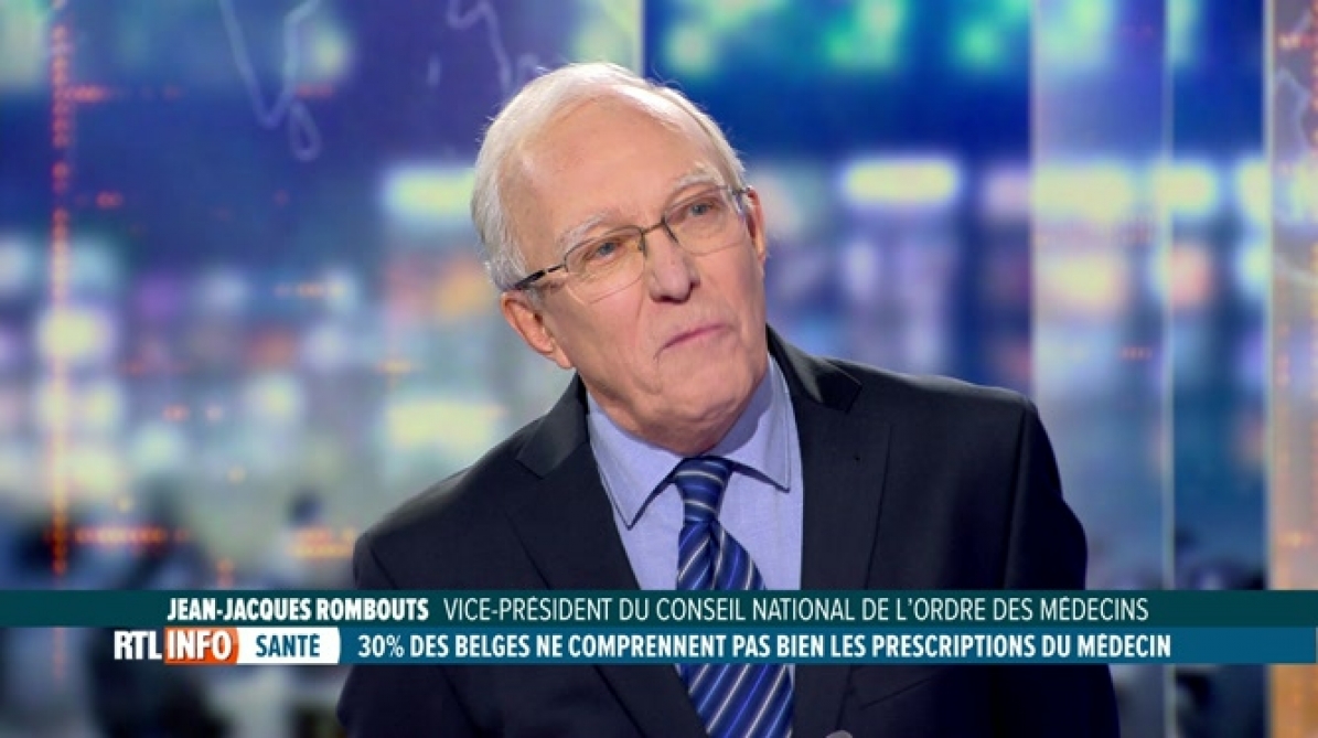 L'invité du jour: le professeur Jean-Jacques Rombouts | RTL Info
