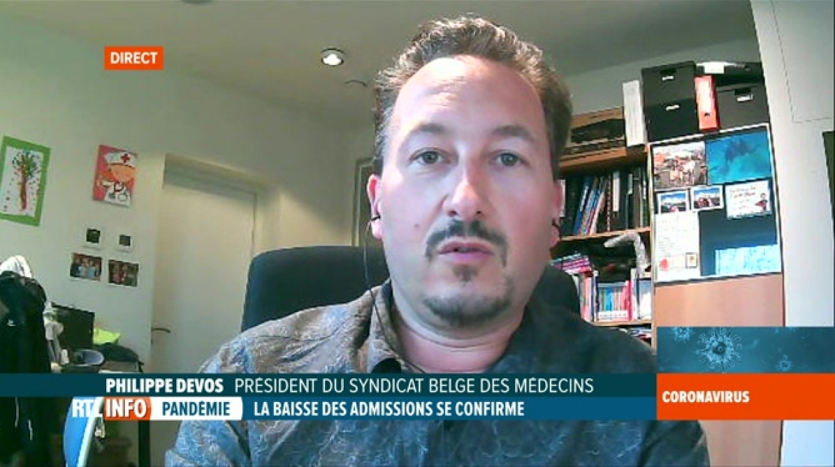 Coronavirus en Belgique: Philippe Devos évoque traitements et symptômes ...