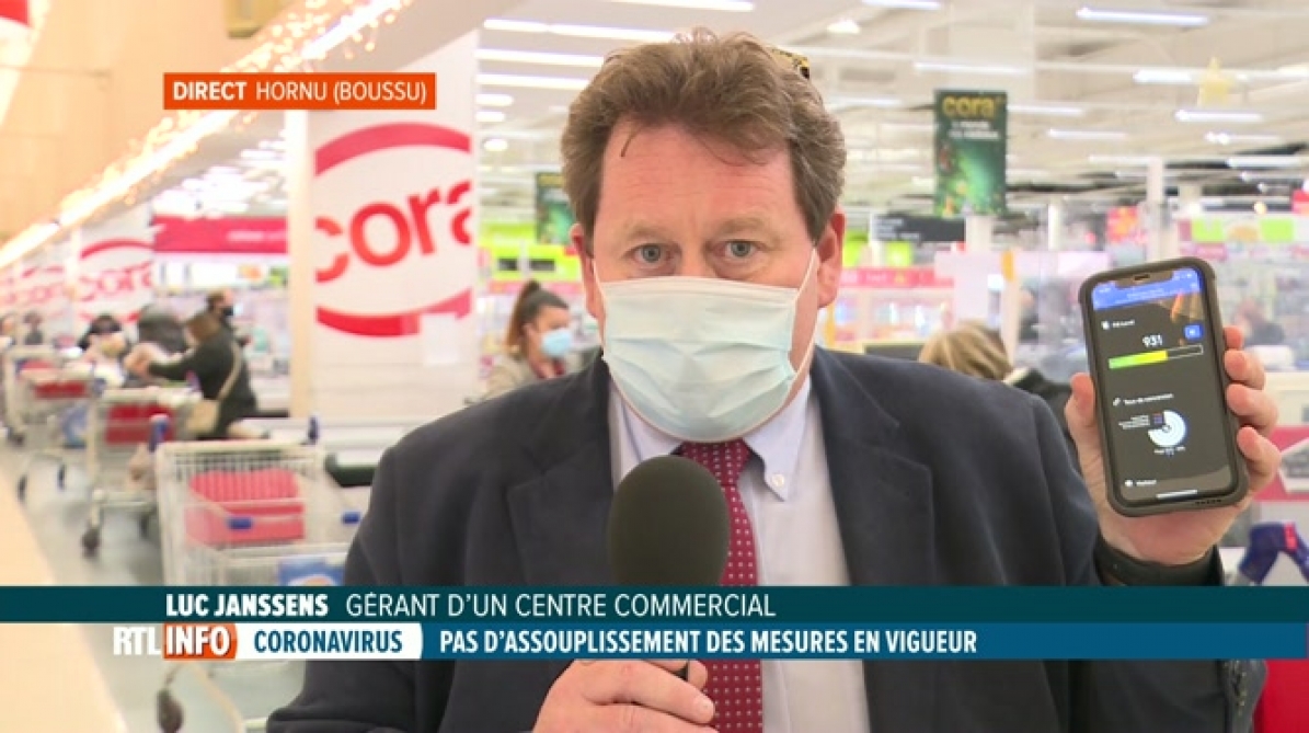 Coronavirus: Luc Janssens, responsable du Cora à Hornu, est en direct ...
