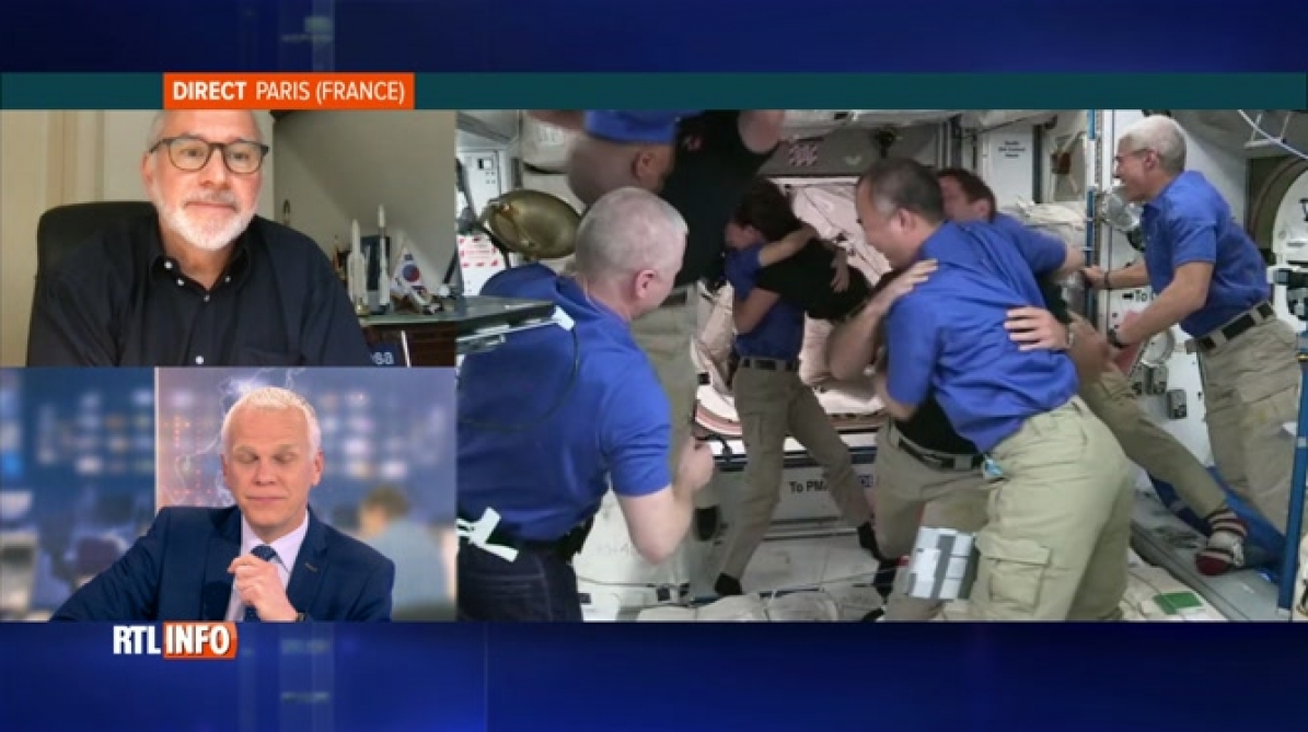 La mission à bord de l'ISS vue par Philippe Willekens, directeur à l ...