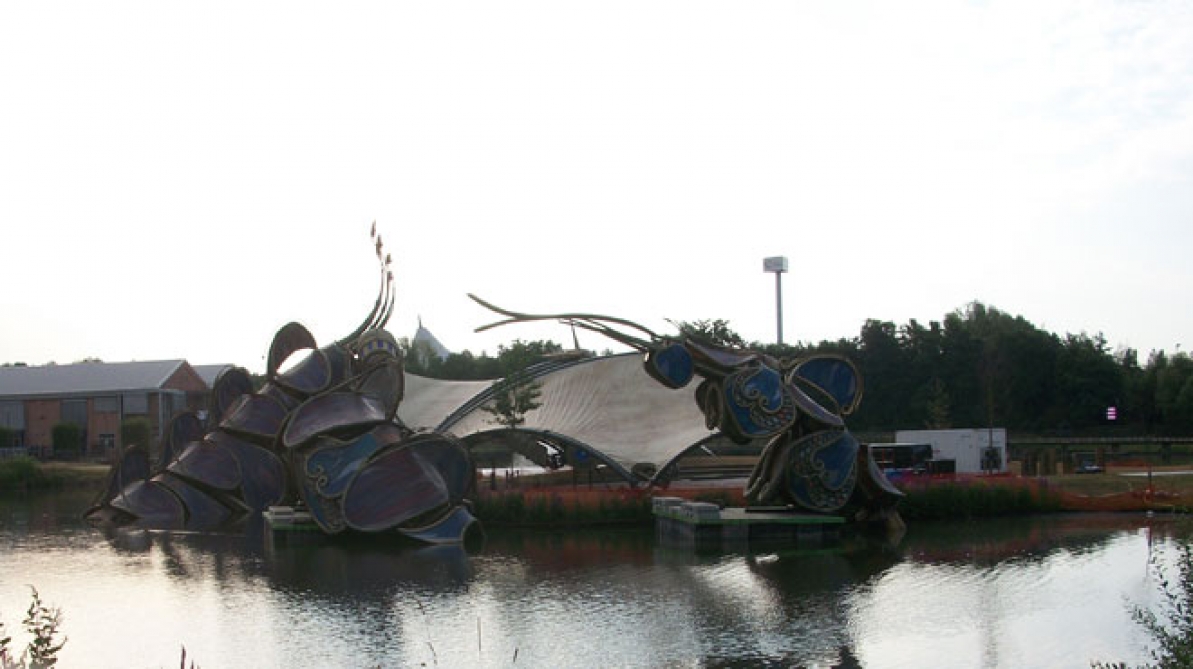 Tomorrowland: le décor spectaculaire du festival est en cours d ...