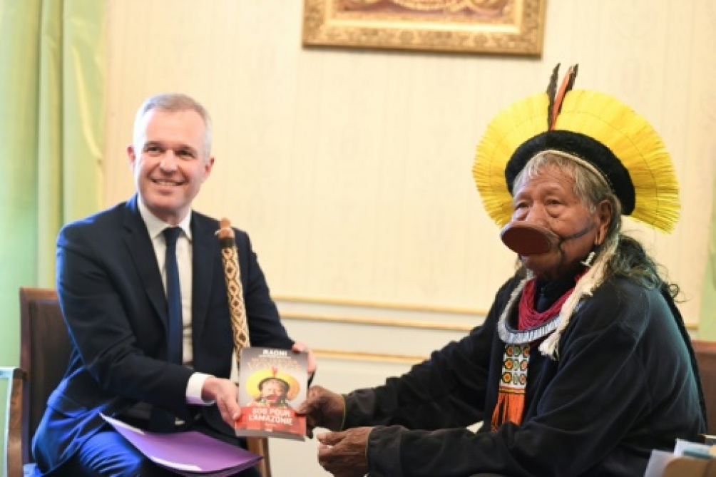 Amazonie: le chef indien Raoni reçu par Macron jeudi | RTL Info