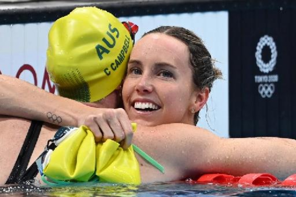 Jo 2020 - L'Australienne Emma McKeon championne olympique du 100 m nage ...