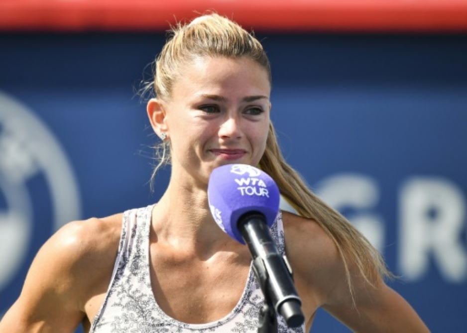 Tennis : Camila Giorgi crée la sensation en battant Karolina Pliskova à Montréal | RTL Info