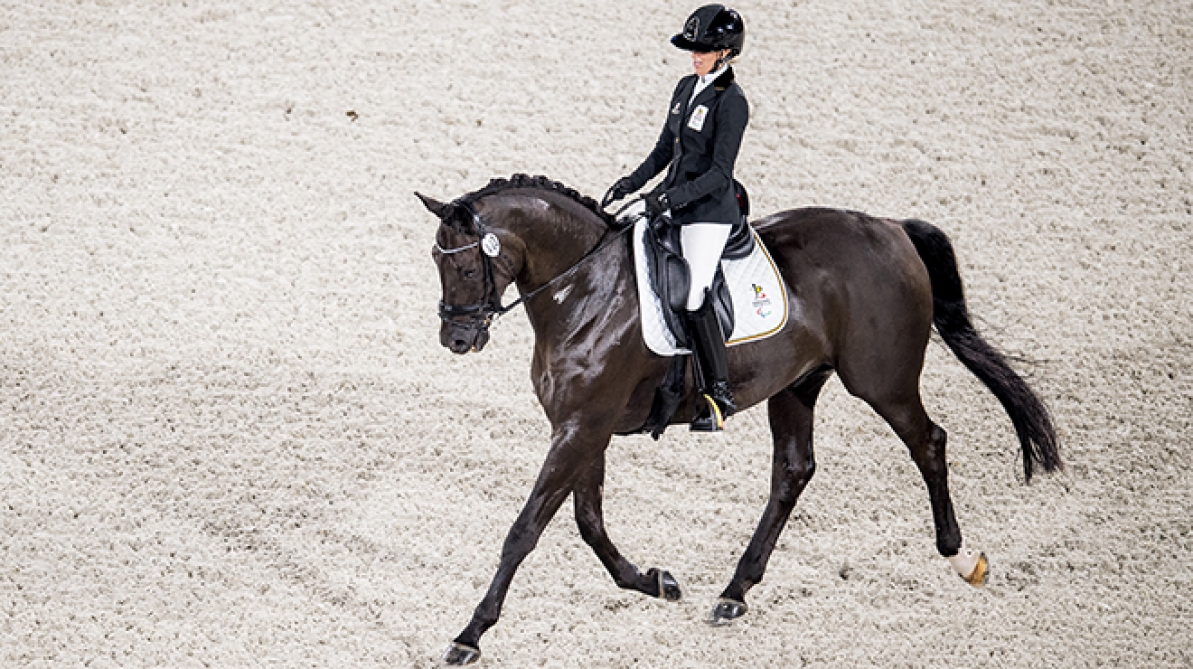 Manon Claeys remporte le bronze en dressage aux Jeux Paralympiques ...