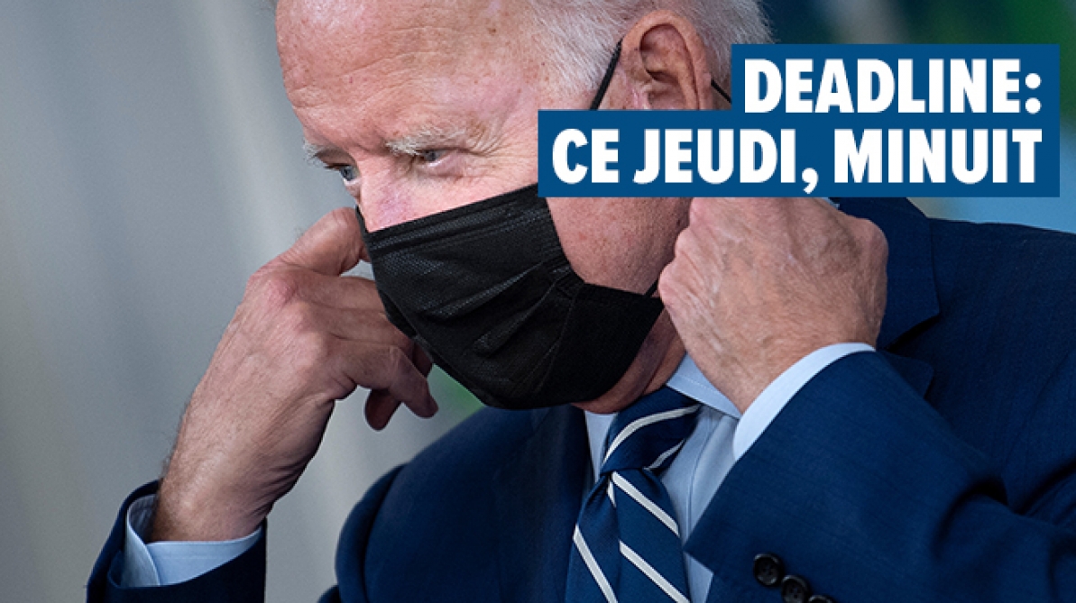 Course contre la montre pour éviter une paralysie du gouvernement Biden ...