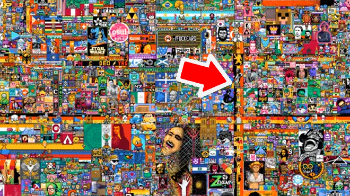 "Pixel War": des Belges prennent part à une immense œuvre collaborative ...