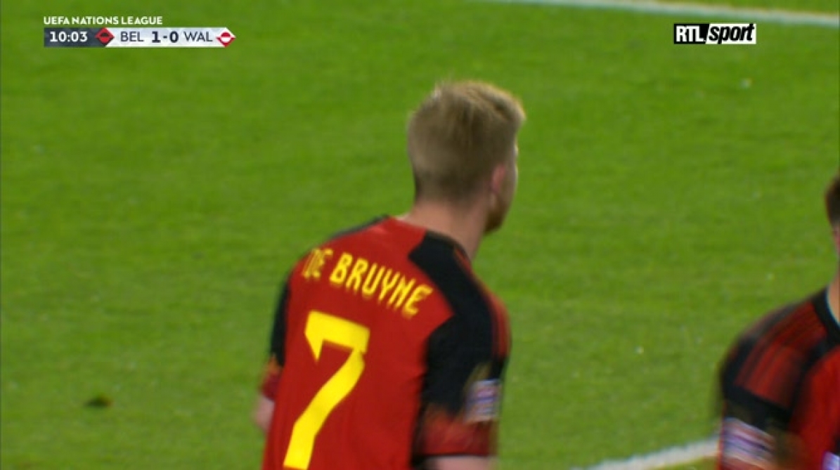 Kevin De Bruyne, encore lui: le joli but du Diable Rouge | RTL Info