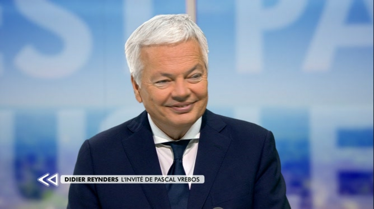 L'invité de Pascal Vrebos est Didier Reynders | RTL Info