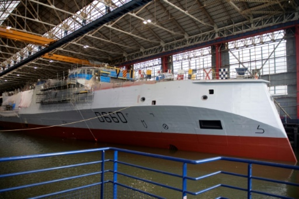 La première frégate de nouvelle génération française mise à flot | RTL Info