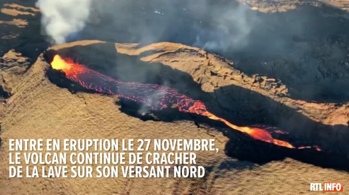 Le plus gros volcan actif du monde toujours en éruption à Hawaï | RTL Info