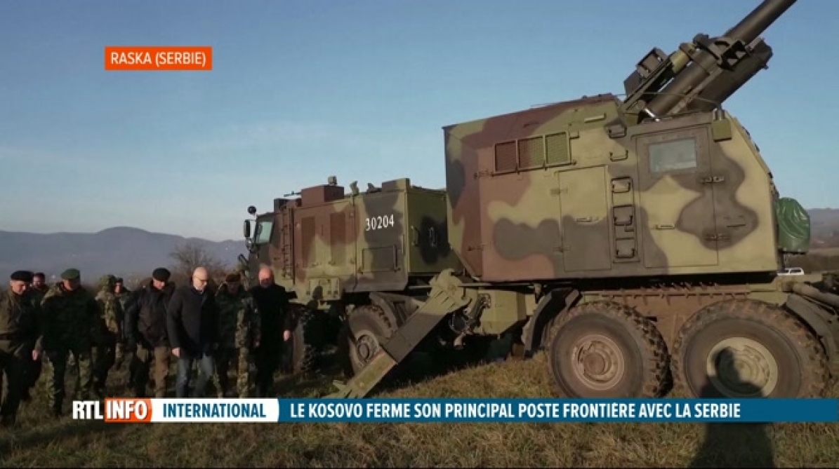 La tension montre entre le Kosovo et la Serbie | RTL Info