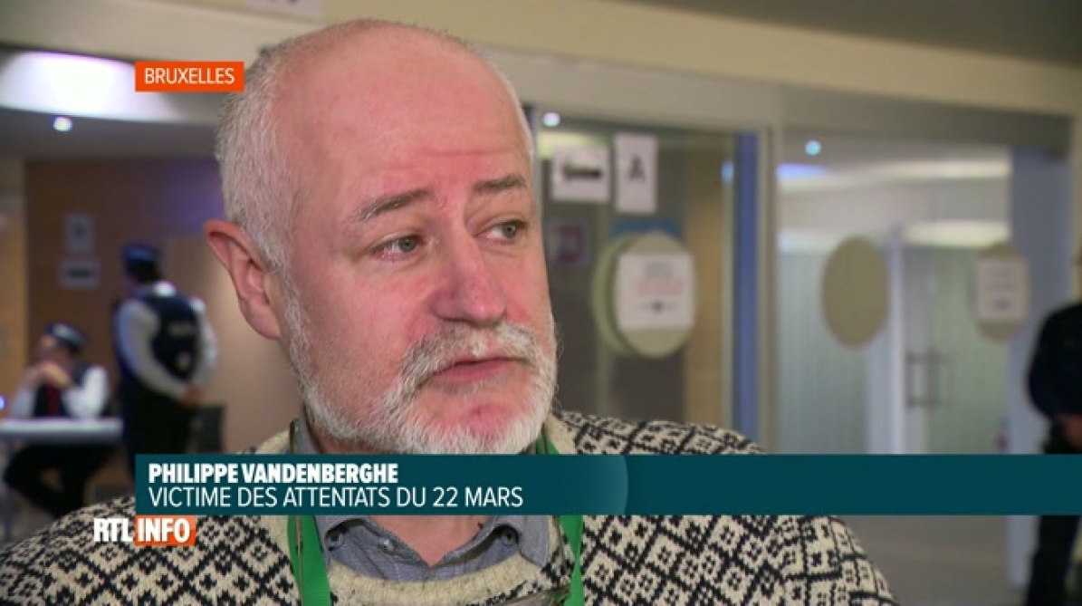 Philippe Vandenberghe, victime des attentats du 22 mars: "Nous sommes ...
