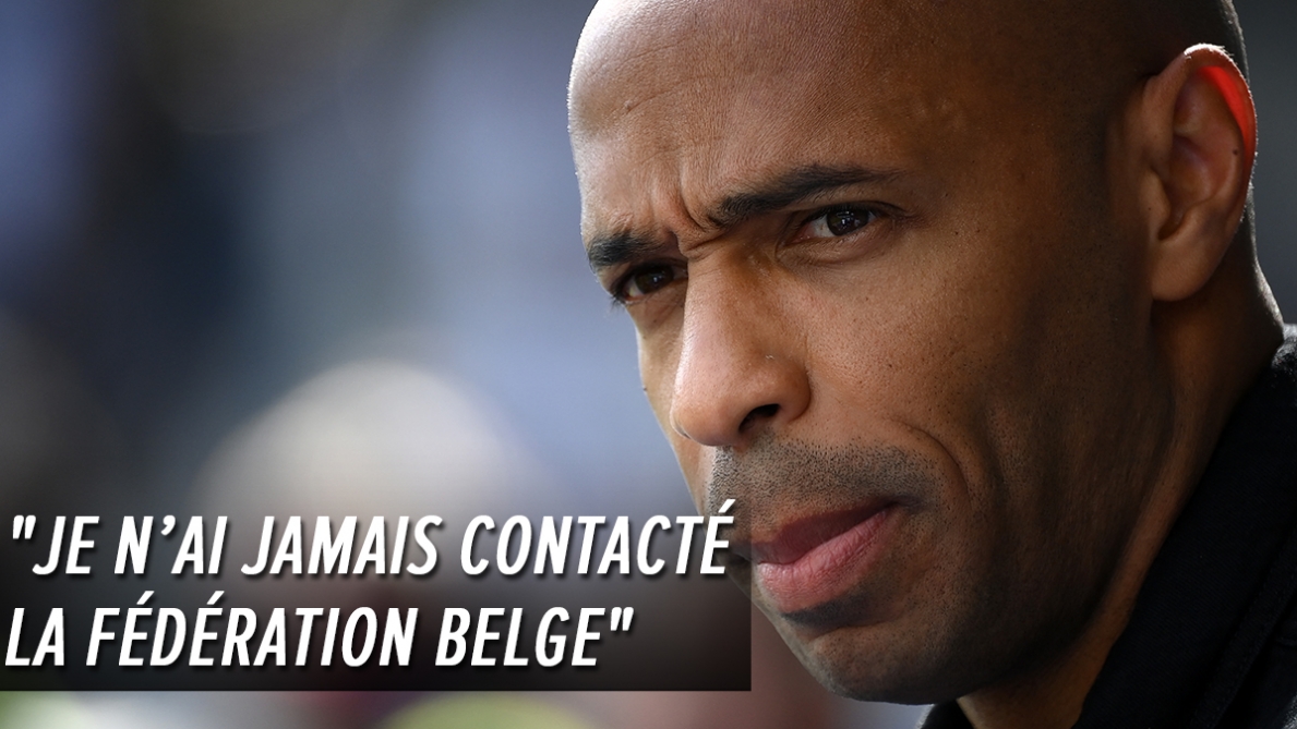Rebondissement chez les Diables Rouges ? Thierry Henry dément avoir postulé | RTL Info