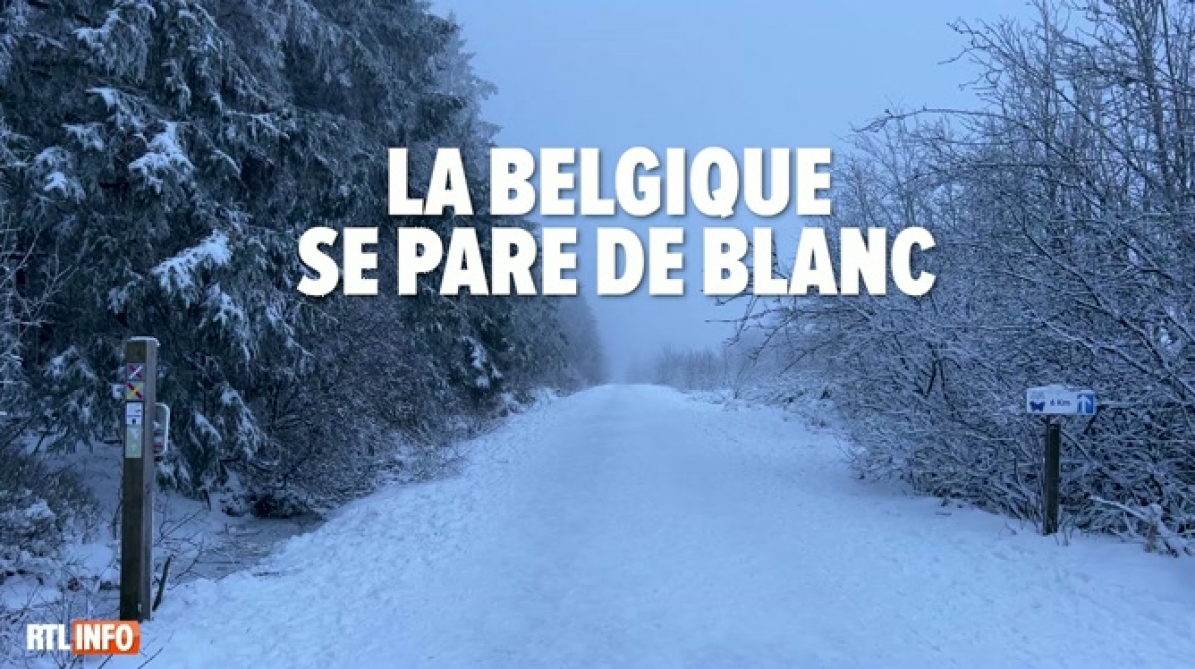 La neige est enfin là: notre journaliste est en direct du Signal de ...