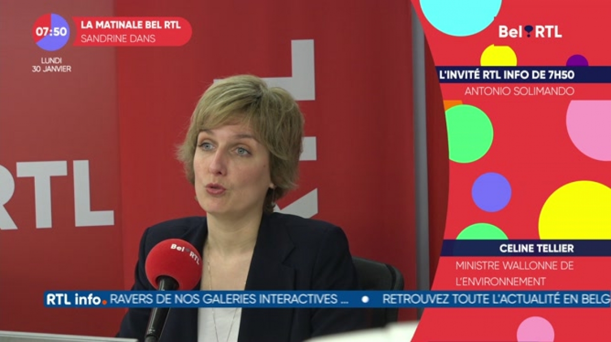 Céline Tellier - L’invitée RTL Info de 7h50 | RTL Info