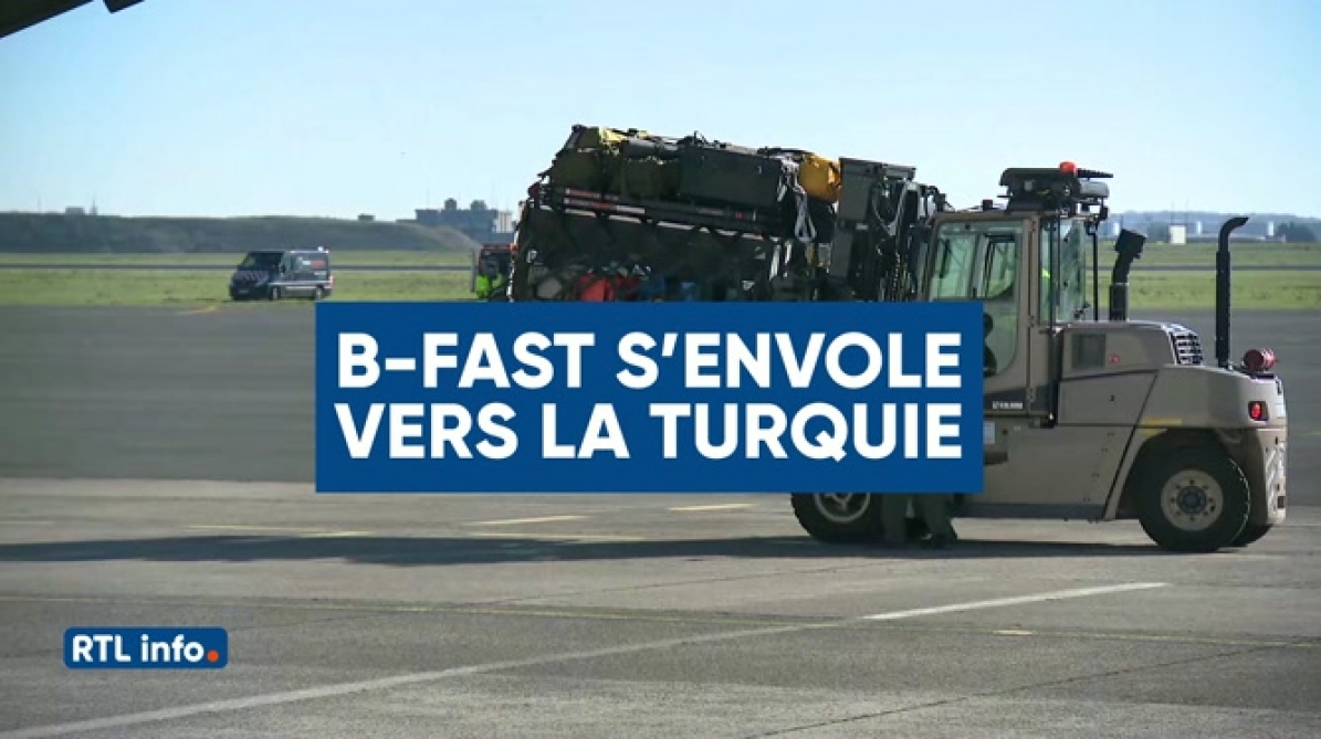 B-Fast s'envole pour la Turquie | RTL Info