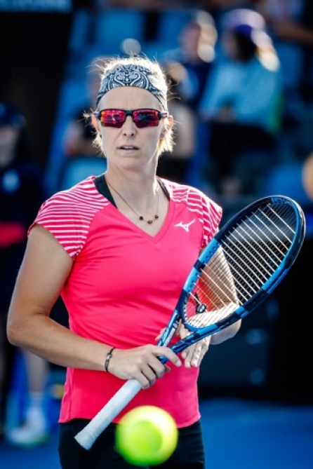 Kirsten Flipkens éliminée d'emblée en double WTA Doha | RTL Info