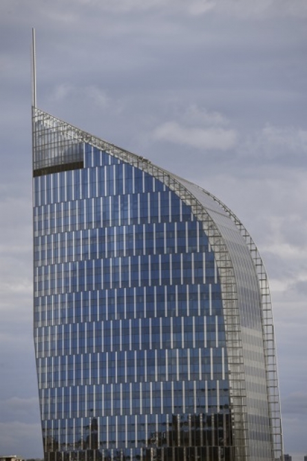 La FGTB mène une action à la Tour des Finances de Liège | RTL Info