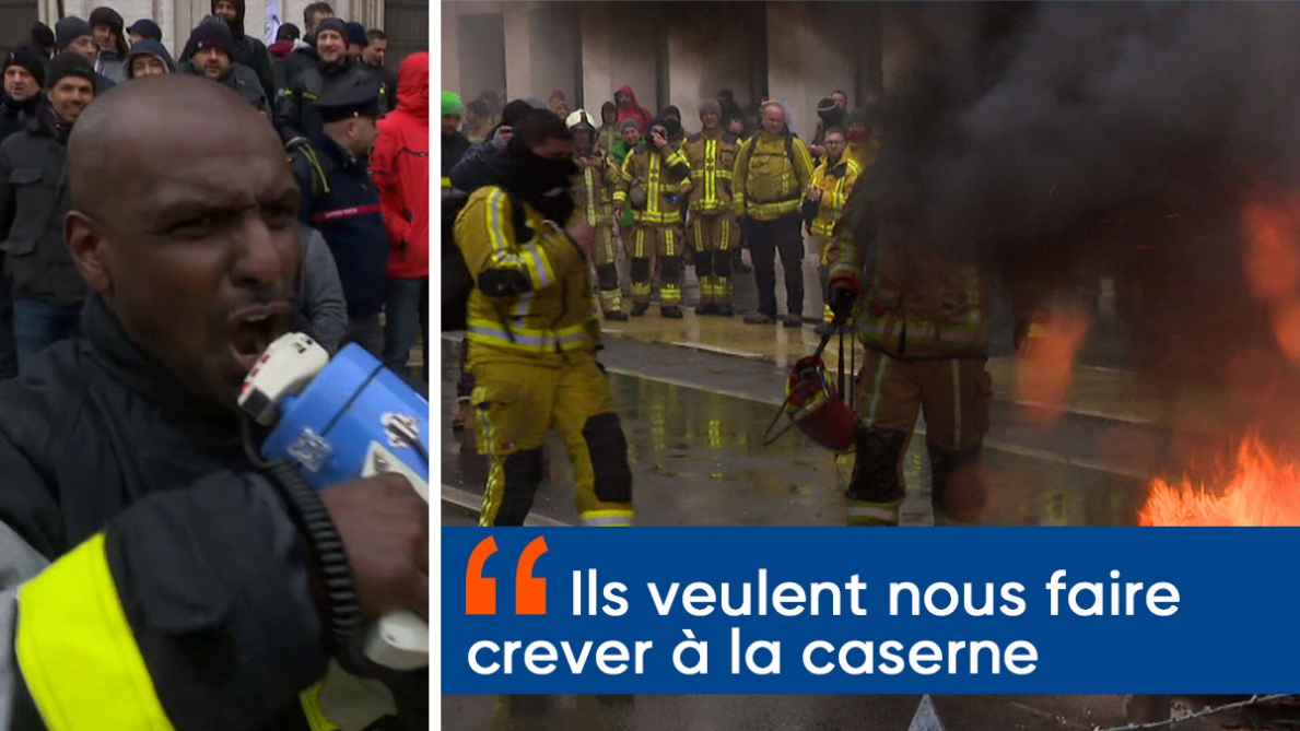 "People are at their lowest": firefighters demonstrated in Brussels and ...