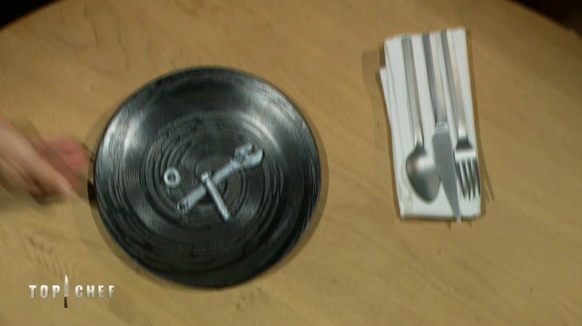 Trompe-l’œil inattendu dans Top Chef : un candidat réalise une clé à ...
