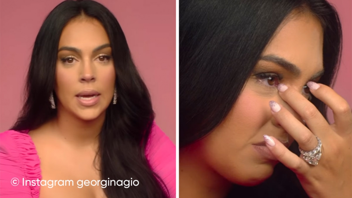 "La vie est dure": Georgina Rodriguez fond en larmes en revivant le ...