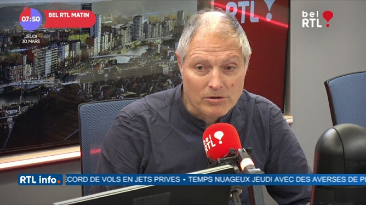 Gabriel Senterre, président du collège des directeurs d'école du libre à Bruxelles et en Brabant ...