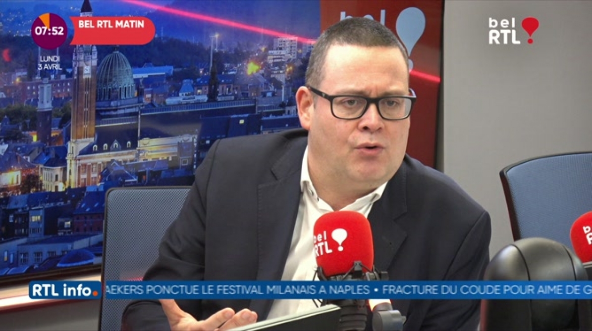 Raoul Hedebouw, président du PTB - L’invité RTL Info de 7h50 dans le RTL info Avec Vous du 03 ...